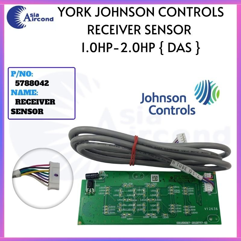 YORK JOHNSON CONTROLS RECEIVER SENSOR 1.0HP-2.0HP { YWM3F-DAS ...