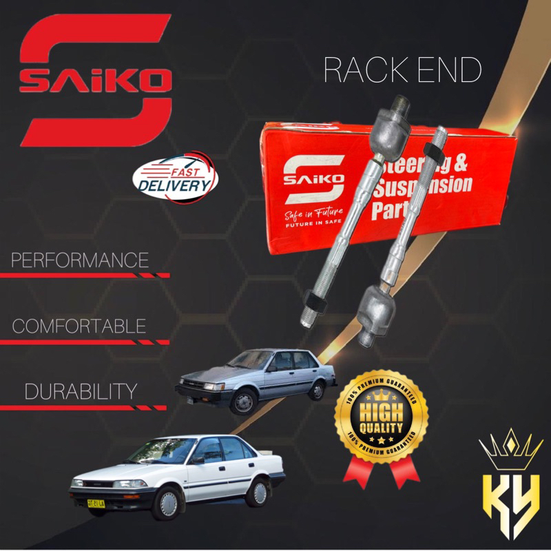 SAIKO RACK END TOYOTA COROLLA AE80, EE80, AE92 (2650) | Shopee Malaysia