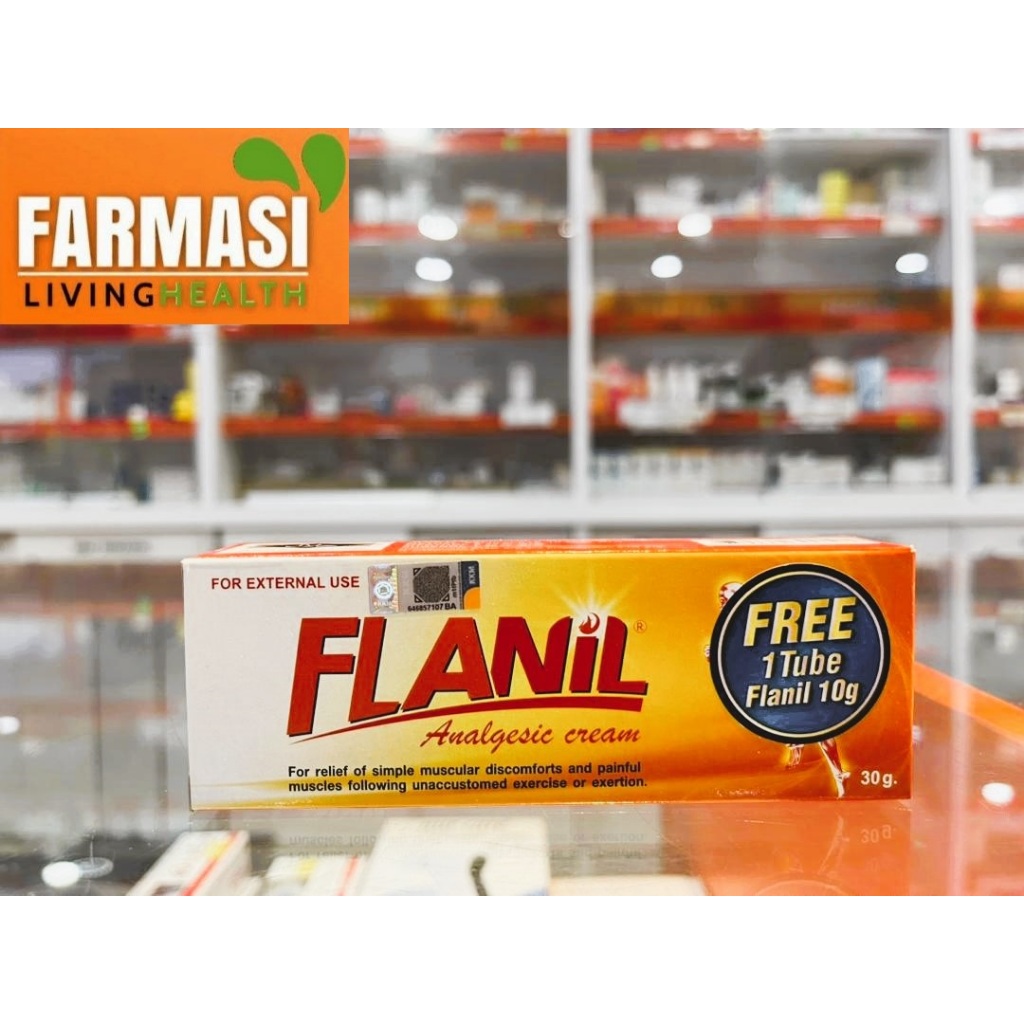 FLANIL ANALGESIC CREAM 30G + FREE 10G | Shopee Malaysia