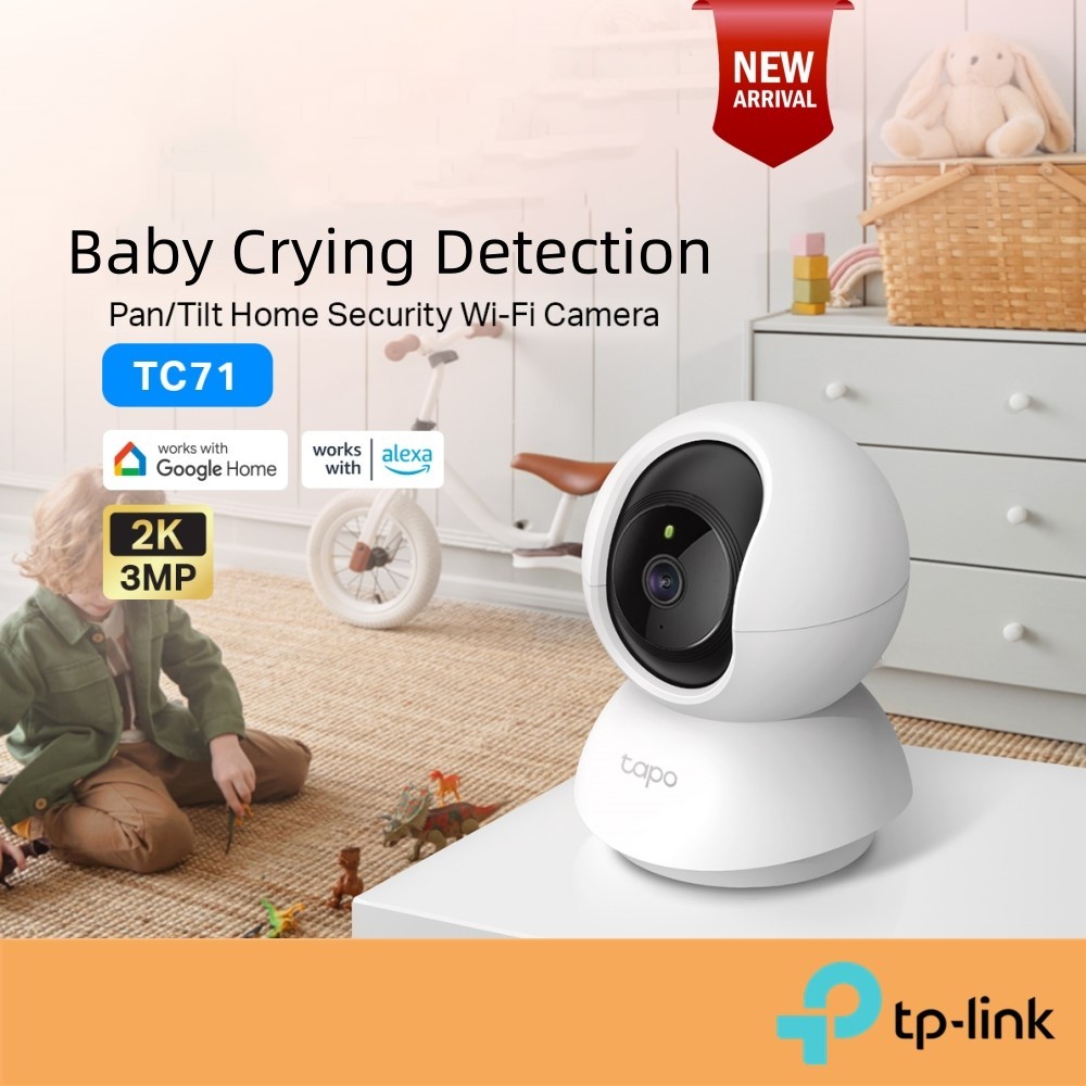 TP-Link Tapo TC70 - [C200] / TC71 - [C210] Pan Tilt Home Wireless Security Camera WiFi CCTV ...