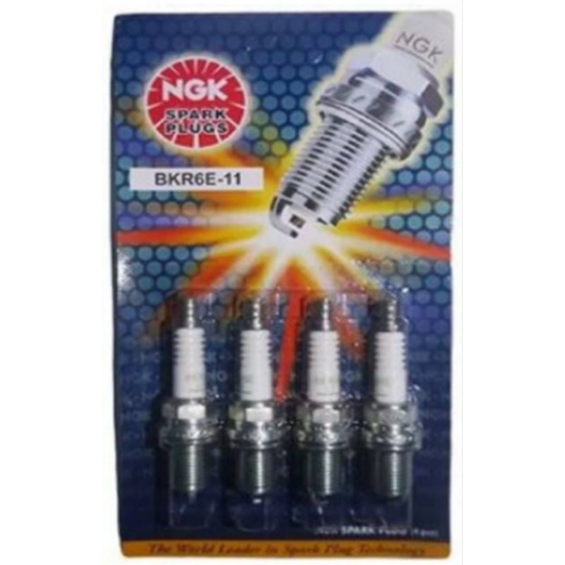 NGK SPARK PLUG BKR6E-11 4 plus in pack | Shopee Malaysia