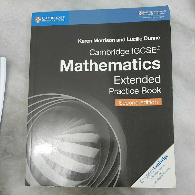 Cambridge IGCSE Mathematics extended practice book 2nd edition | Shopee ...