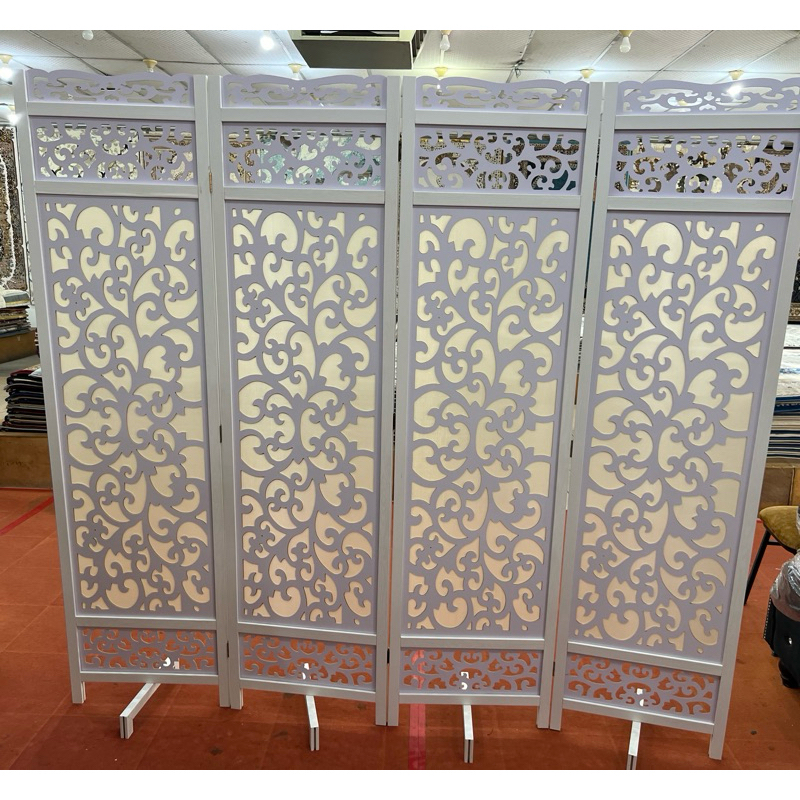 Original Partition Kayu | Pembahagi Ruang Kayu Original Wood screen ...