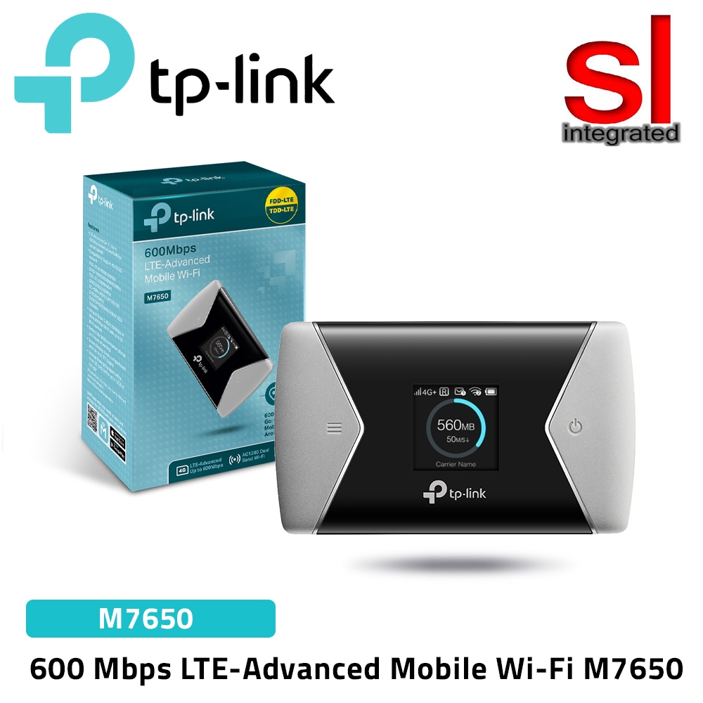 TP-Link M7650 600 Mbps LTE-Advanced Mobile Wi-Fi | Shopee Malaysia