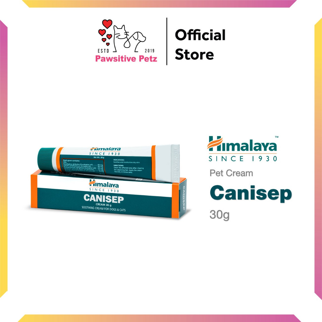 Himalaya Canisep Cream (30g) | For Cats & Dogs / Vet Cream / Ubat Untuk ...