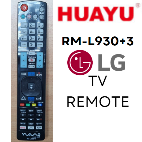 HUAYU RM-L930+3 REMOTE FOR LG TV | Shopee Malaysia