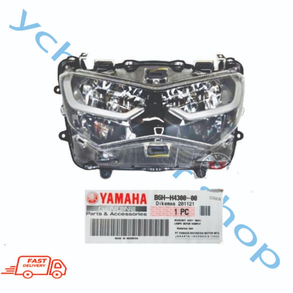 YAMAHA NMAX 155 /NMAX 155 (V2) 100% ORIGINAL HEADLIGHT HEADLAMP UNIT ...