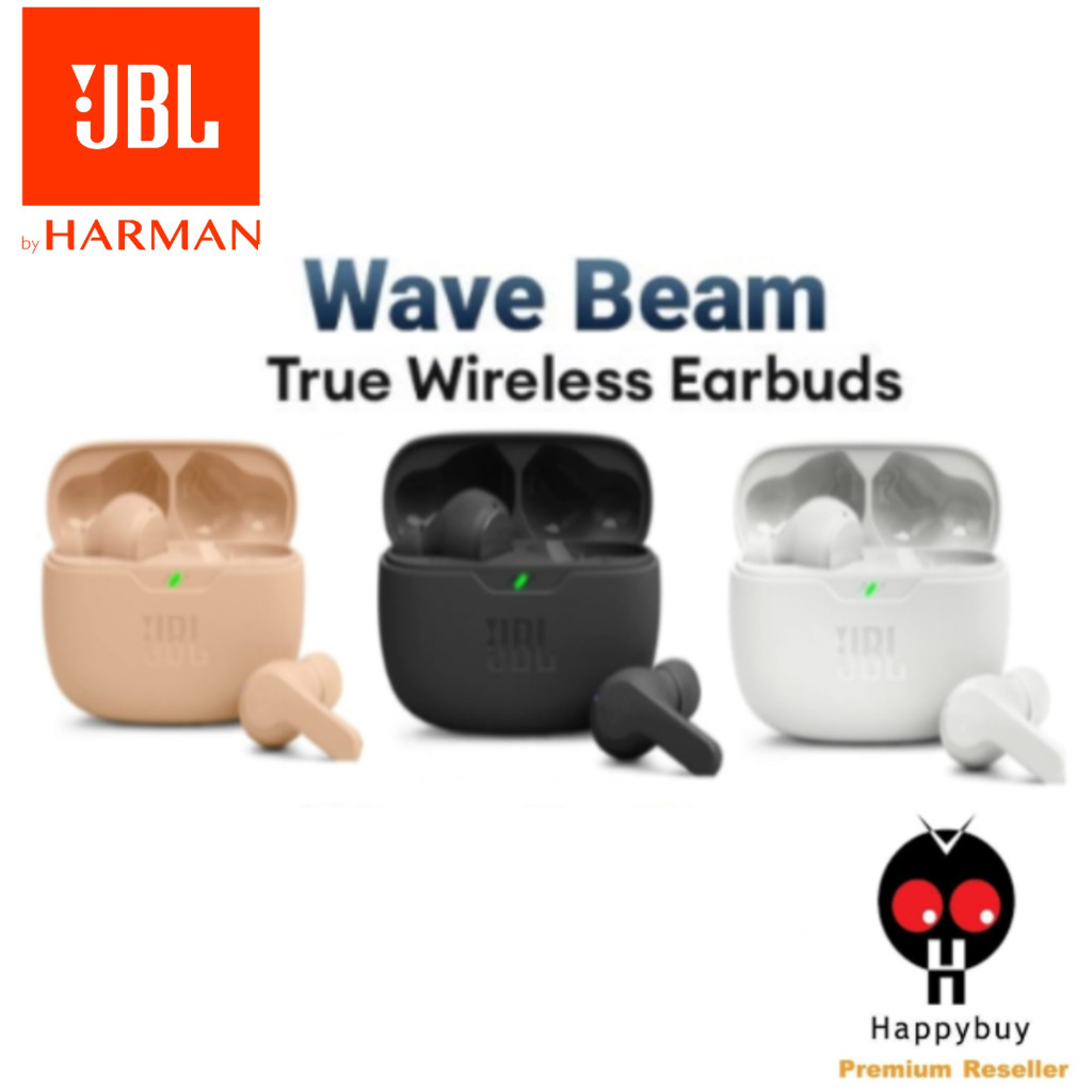 JBL Wave Beam True Wireless Earbuds With Built-in Microphone | Shopee Malaysia