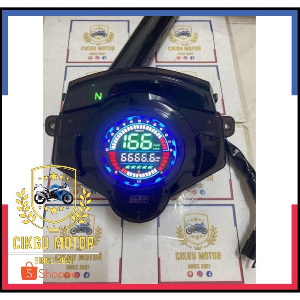 YAMAHA LC V2 V3 V4 V5 V6 V7 (UTUK 4S DAN 5S)DIGITAL METER | Shopee Malaysia