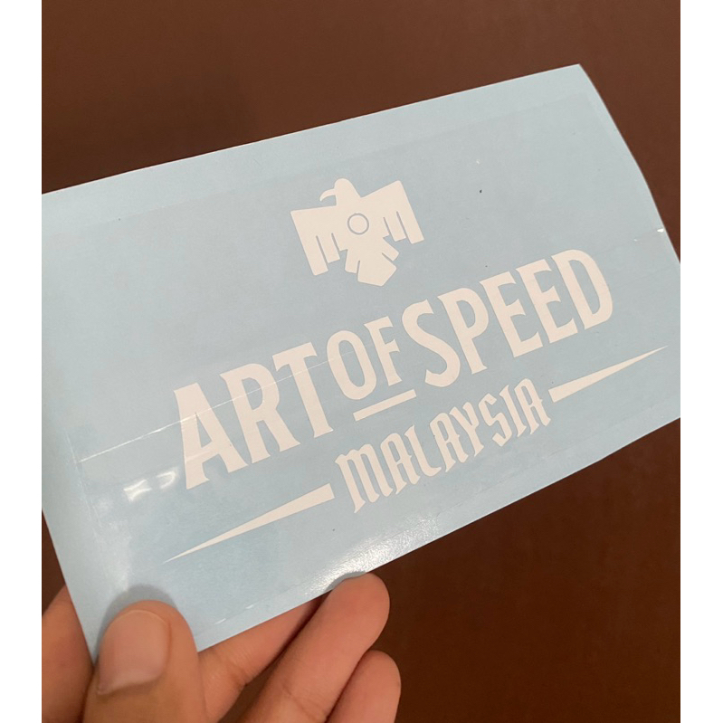 2023 Art Of Speed Malaysia collection Car Motor Sticker Waterproof ...