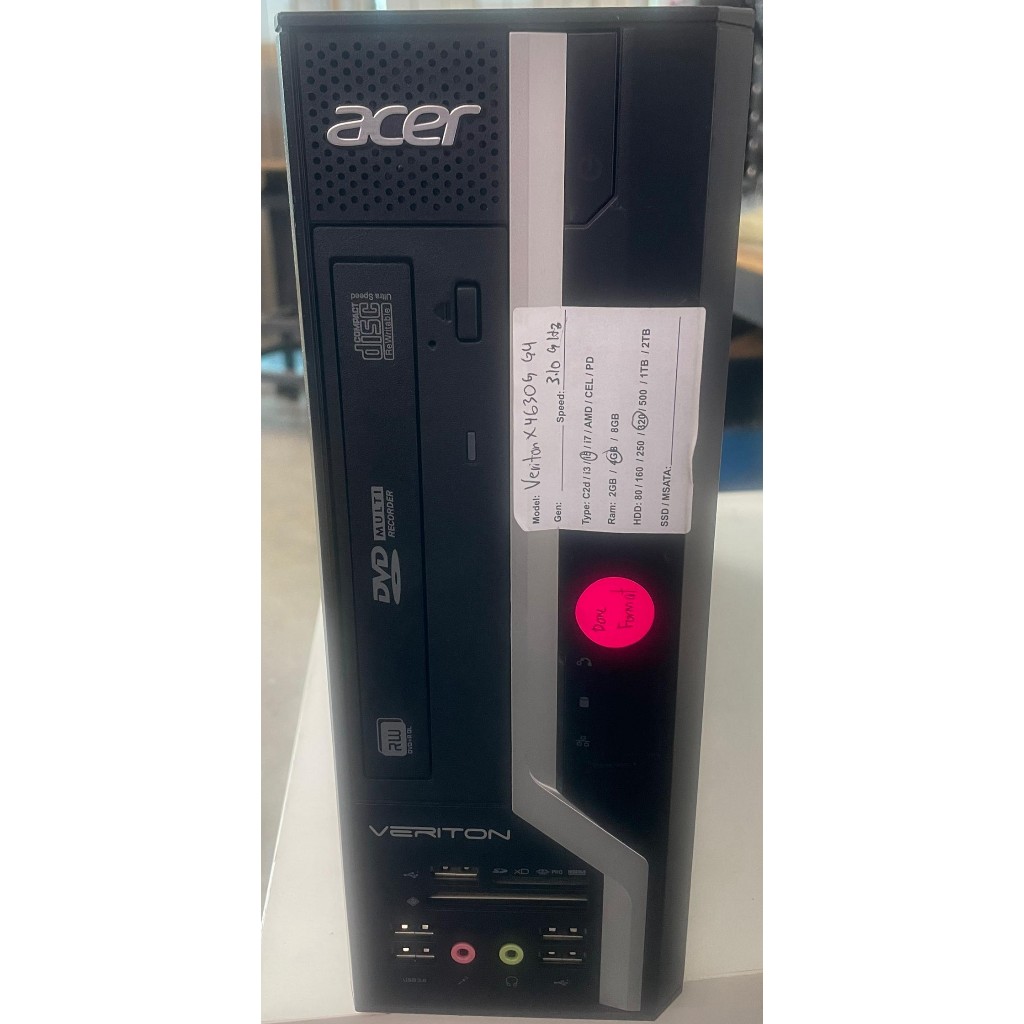 ACER VERITON X4630G Intel Core i5 GENERATION 4 | Shopee Malaysia