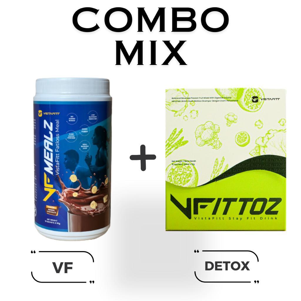 Set Combo Mix VFMealz Dan VFittoz (Vistafitt) | Shopee Malaysia