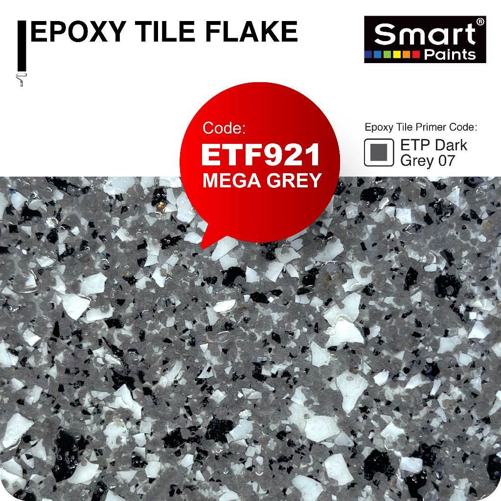 SMART PAINTS Epoxy Tile Finish Complete Set 1KG | Shopee Malaysia