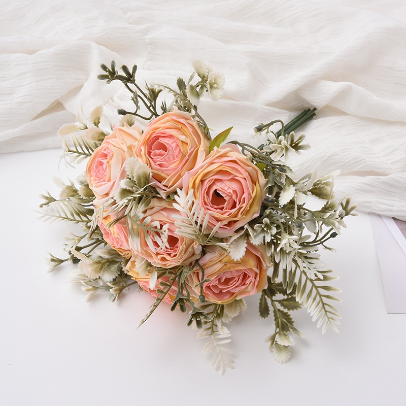 Korean Rose Hand Bouquet Wedding Hand Bouquet Flower Bridal Bouquet l ...