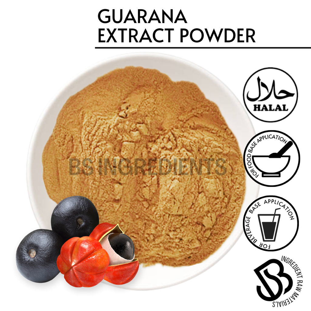 Guarana Extract / Serbuk Ekstrak Guarana/ Powder 瓜拿纳提取物粉10g | Shopee ...