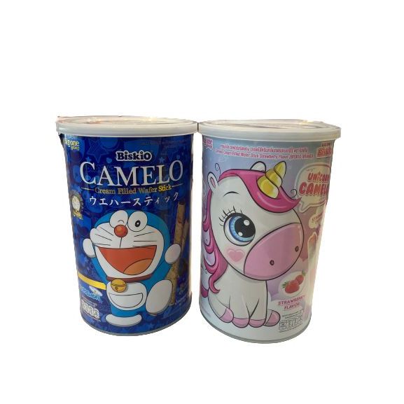 Biskio Camelo Cream Filled Wafer Stick Biskut Waffle 135g Original ...