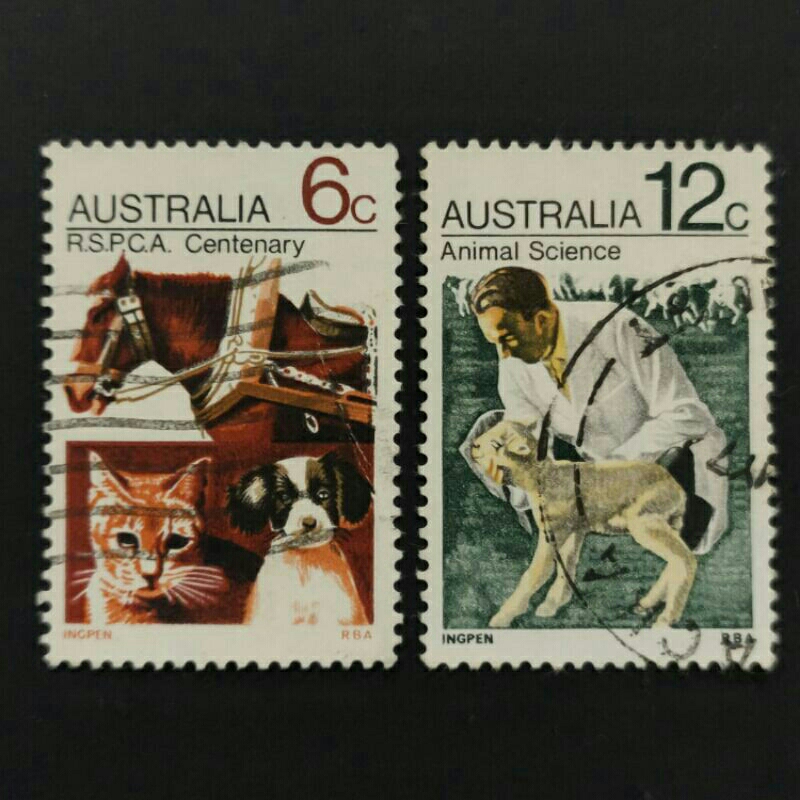 1971 Stamp Australia-Unique Used Stamp-RSPCA Centenary Postage Stamp ...