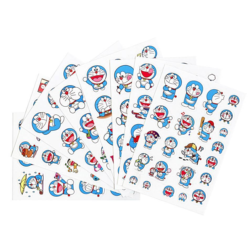 Doraemon Stickers Cute Cartoon Stickers | Shopee Malaysia