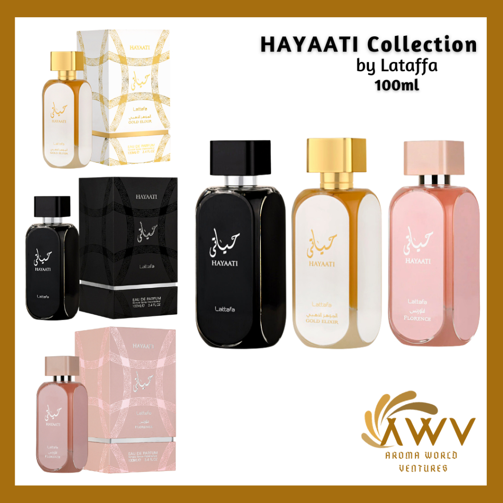 Hayaati Perfumes Collection by lattafa 100ml unisex Perfume Fragrance ...