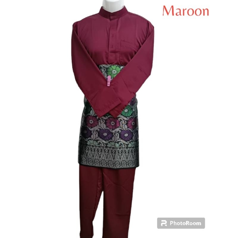 Baju Melayu Slimfit Seluar ada getah Ada Plus Size Baju Dgn seluar ...