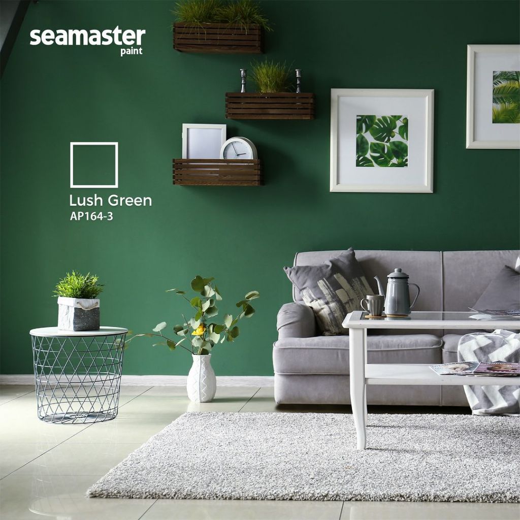 Seamaster Paint Silk Pro 5L Interior Paint Satin Finish | Lush Green ...
