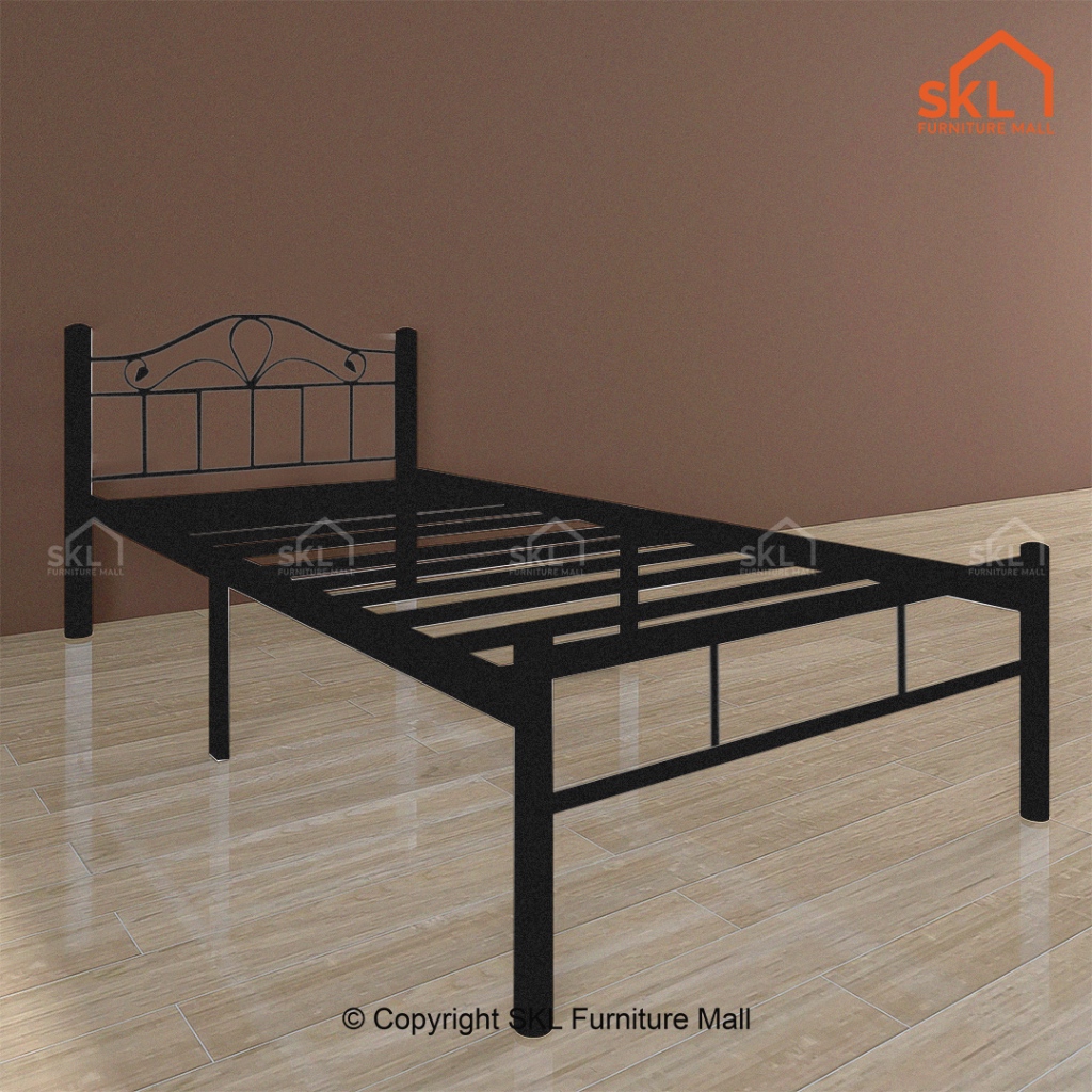 🔥SINGLE/QUEEN🔥No1 TOP Metal Bed Frame 100% Metal Katil Bujang/Katil ...