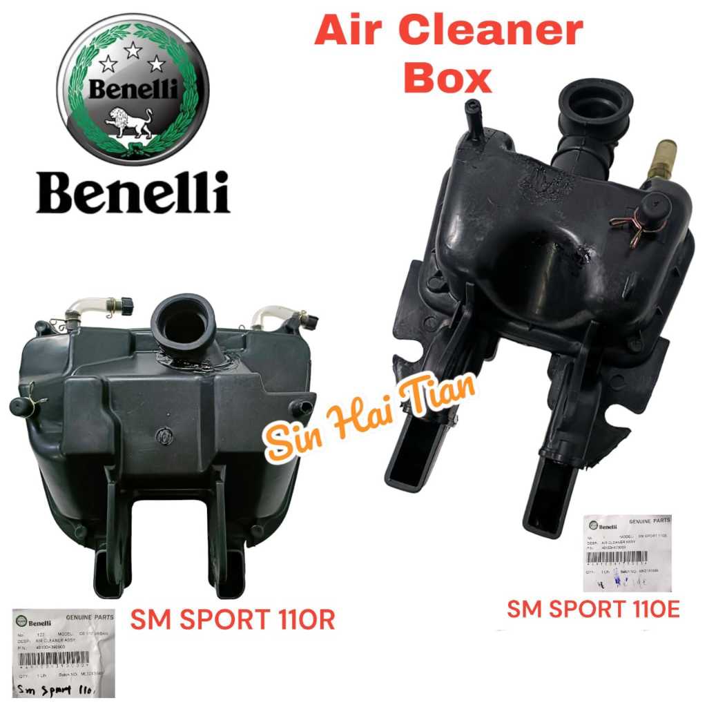 SM SPORT 110R SM SPORT 110E AIR CLEANER BOX ASSY 100% ORIGINAL SM SPORT ...
