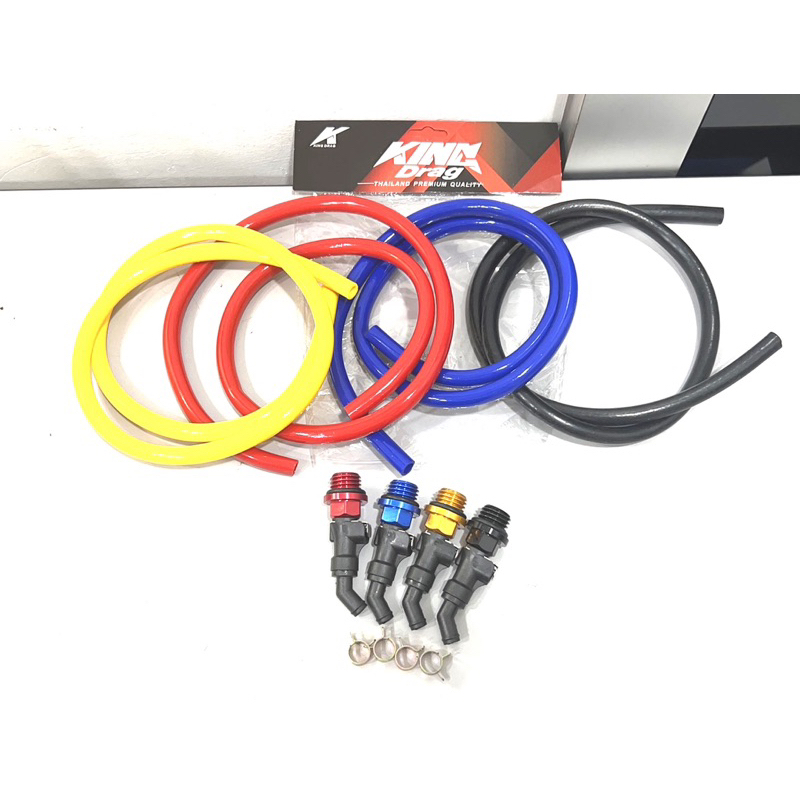 BYPASS HOSE Universal King drag Red By Pass Joint universal RED BLUE ...