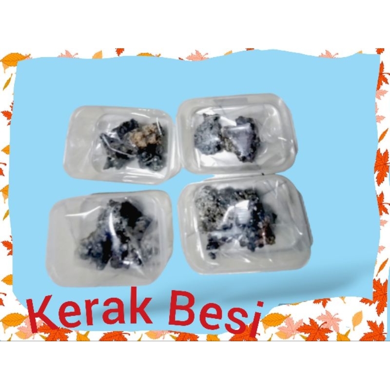 KERAK BESI TEMPA TAHI BESI 100G PACKING DLM BEKAS PLASTIC TEBAL ...