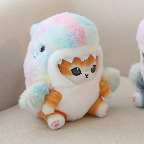 Cute Cat Shark Plush Soft Toy Kucing Soft Toy Shark Soft Toy | Shopee ...