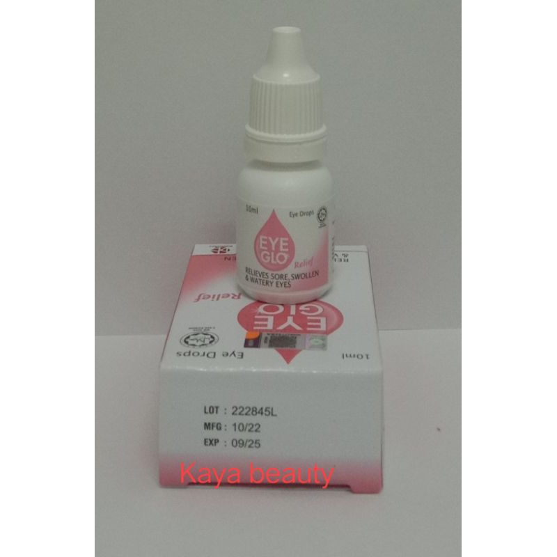 EYE GLO RELIEF 10ml(meredakan mata yang bengkak,pedih dan berair ...