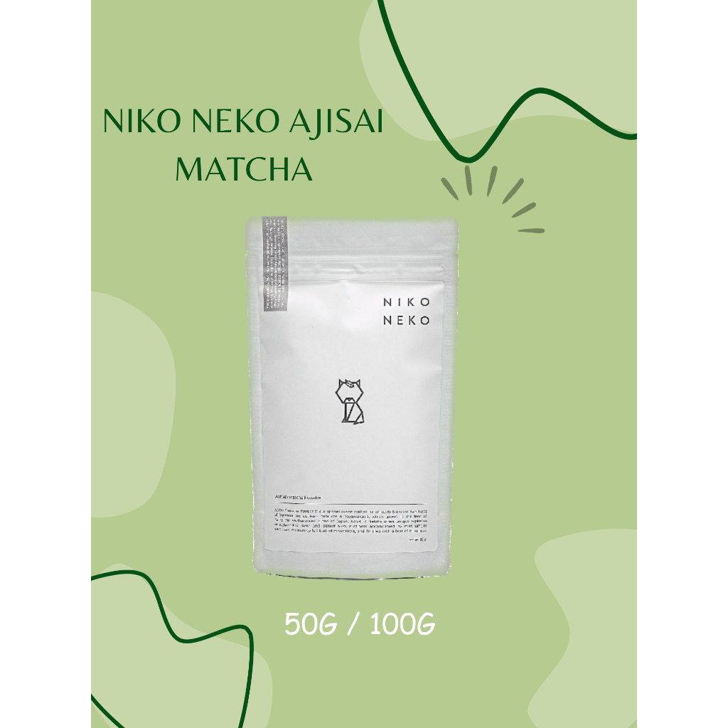 Niko Neko - Ajisai / Matcha Powder (Halal Certified) | Shopee Malaysia