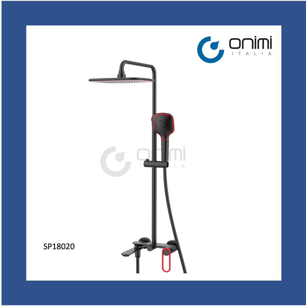 Onimi Italia - Bath Shower Post Set | Shopee Malaysia