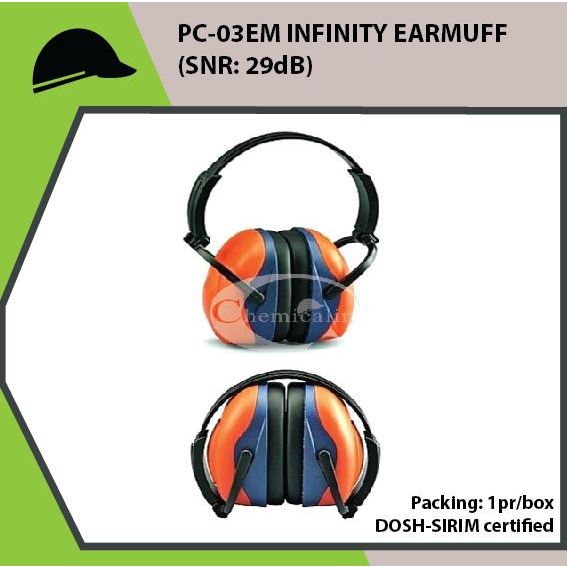 PC-03EM INFINITY EARMUFF (SNR: 29dB) | Shopee Malaysia