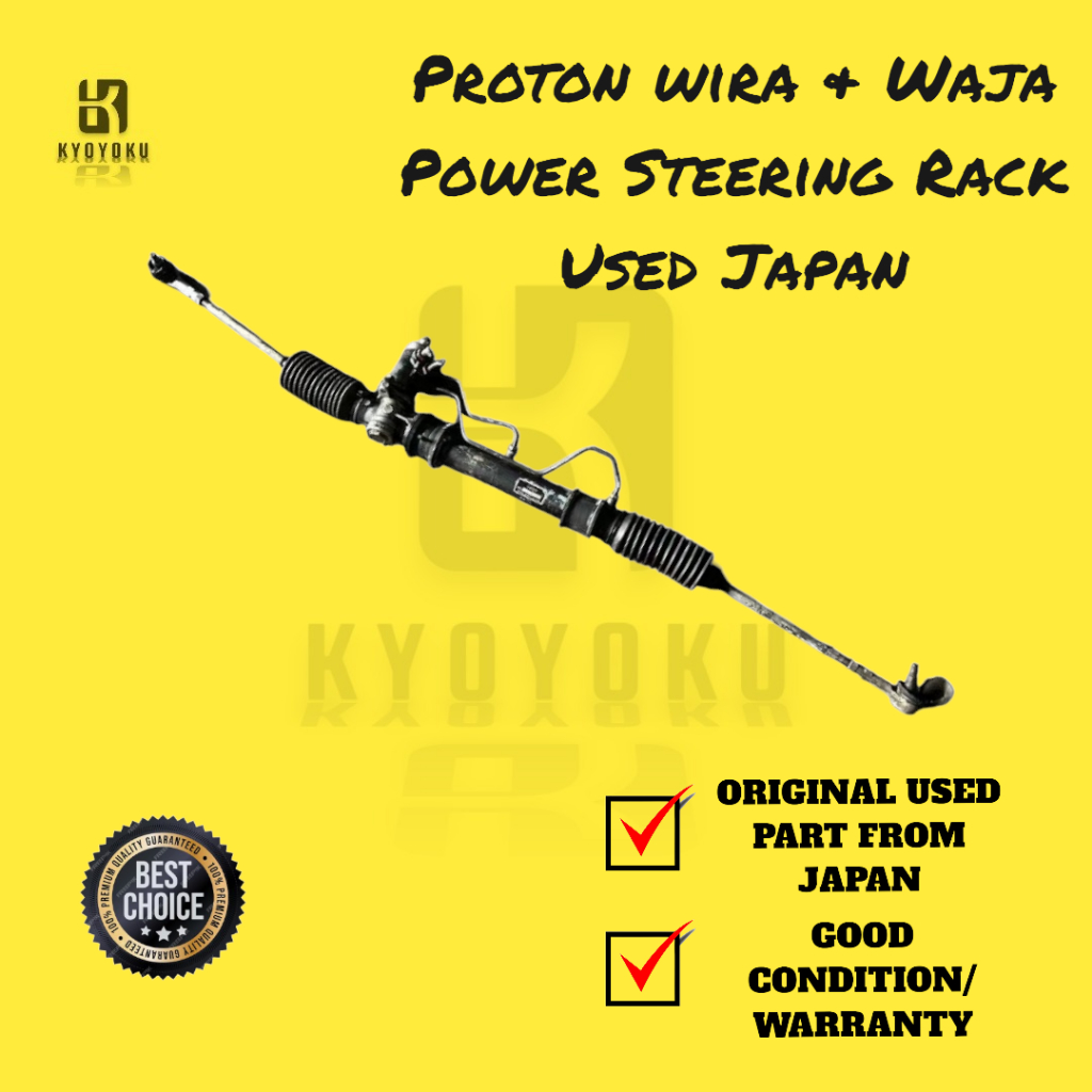 KYOYOKU-Proton wira & Waja Power Steering Rack Used Japan | Shopee Malaysia