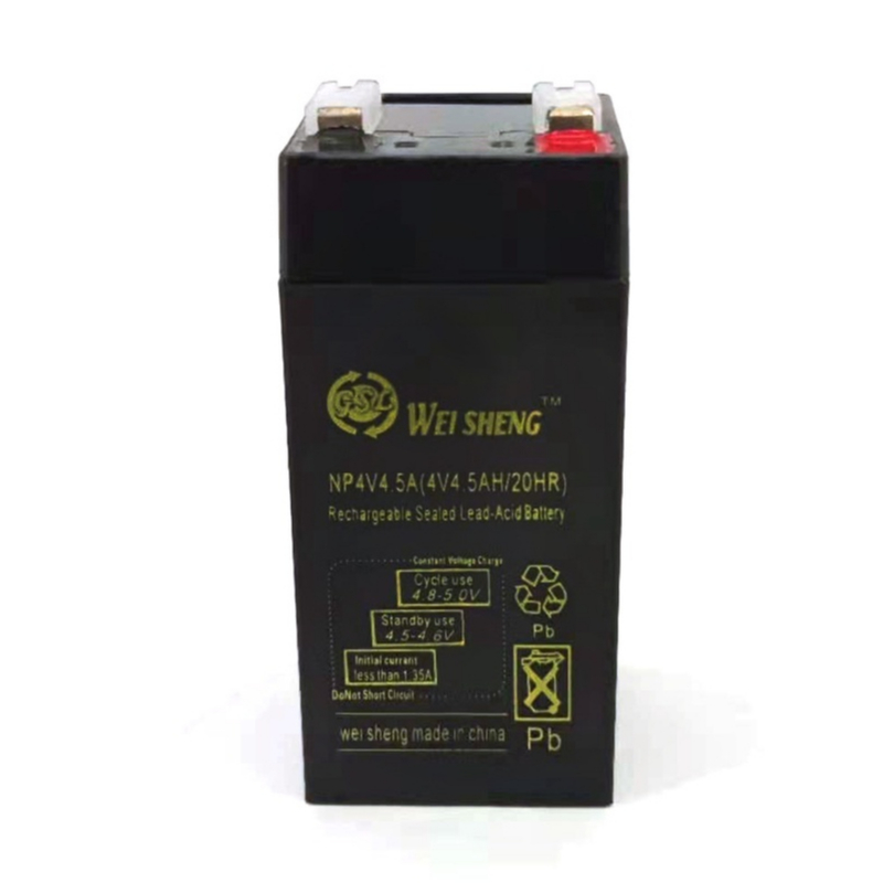 Wei Sheng 4V 4.5Ah Rechargeable Sealed Lead Acid Battery | Shopee Malaysia