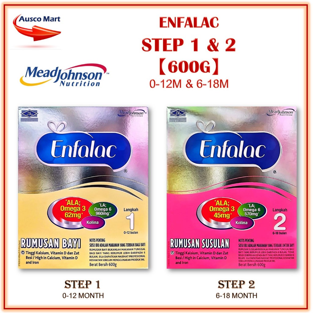ENFALAC STEP 1 & 2 600G | Shopee Malaysia