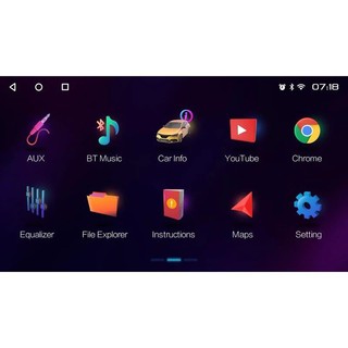 CAR ANDROID PLAYER BAZOKA 2 RAM + 64 GB VIOLET SERIES ANDRODI PLAYER ...