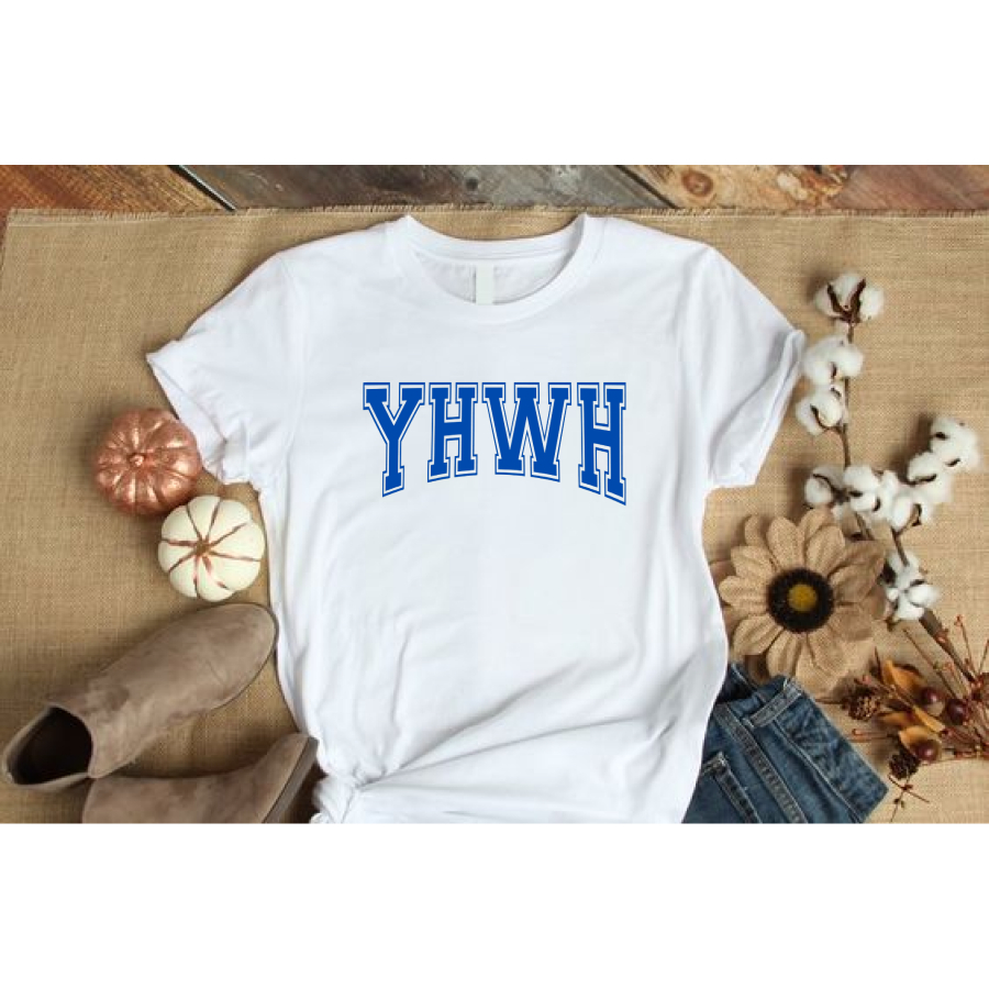 Christian shirt YHWH Religious Tops Spiritual Faith Apparel Bible Verse ...