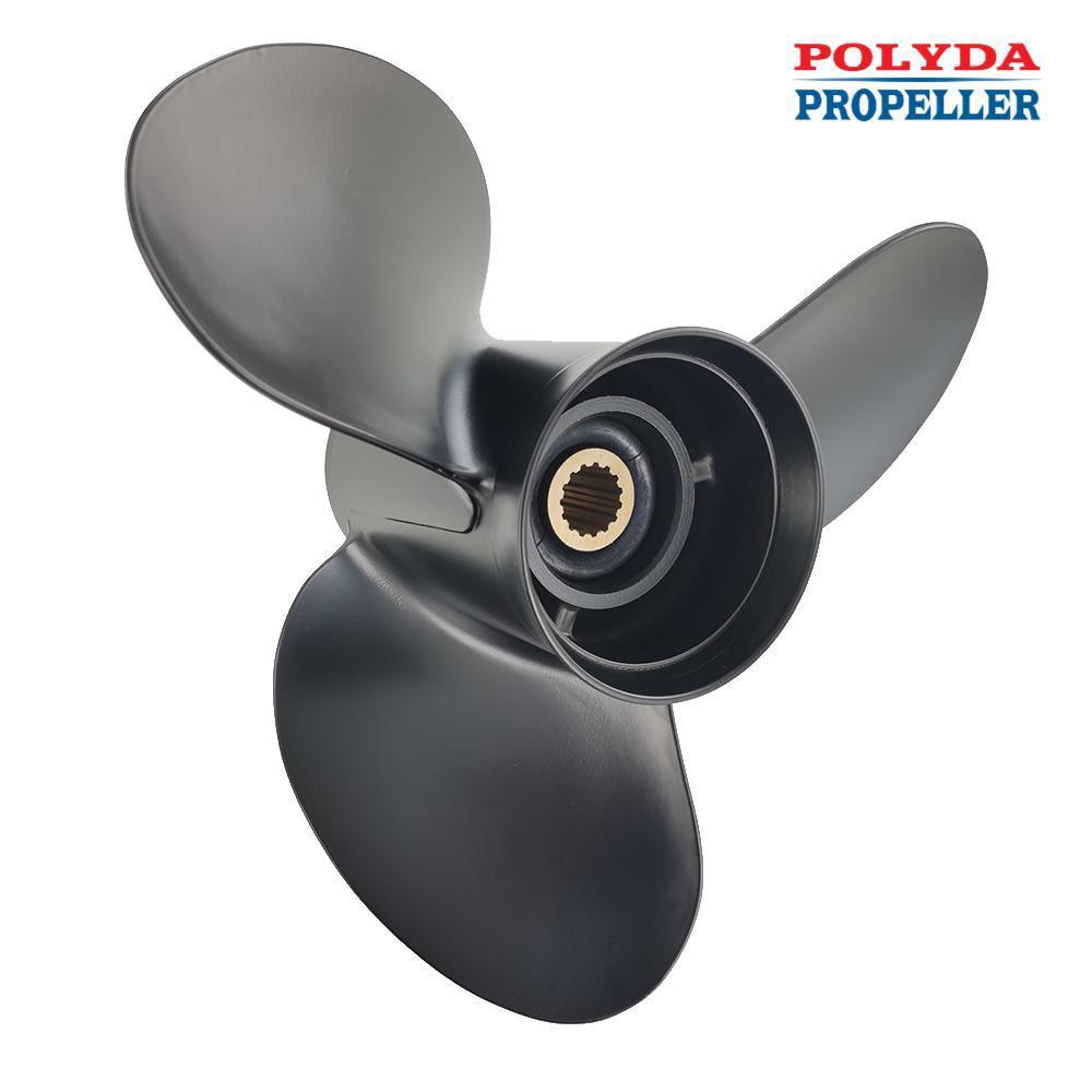 15P Aluminum 3 Blades Prop Propeller for Suzuki Outboard DF60/70,DT75 ...