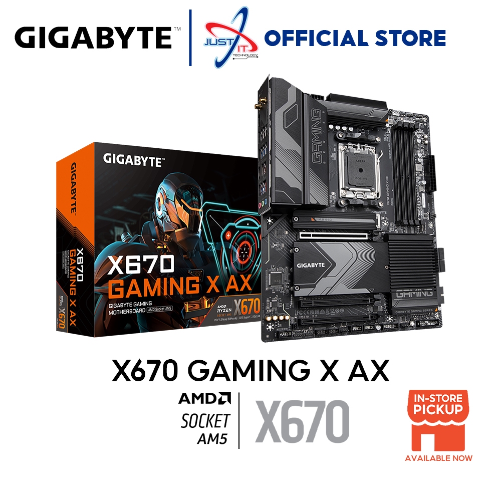 Gigabyte X670 Gaming X AX AM5 Motherboard Combo Deal RYZEN 5 7600 ...