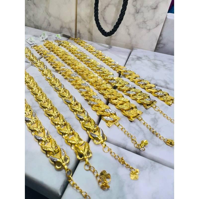 Emas 375 Rantai Tangan Vitara&Stamping🔥🔥🔥 | Shopee Malaysia
