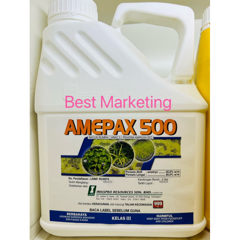 4LIT AMEPAX 500 IMASPRO / Rumput Sambau / Campuran Susu | Shopee Malaysia