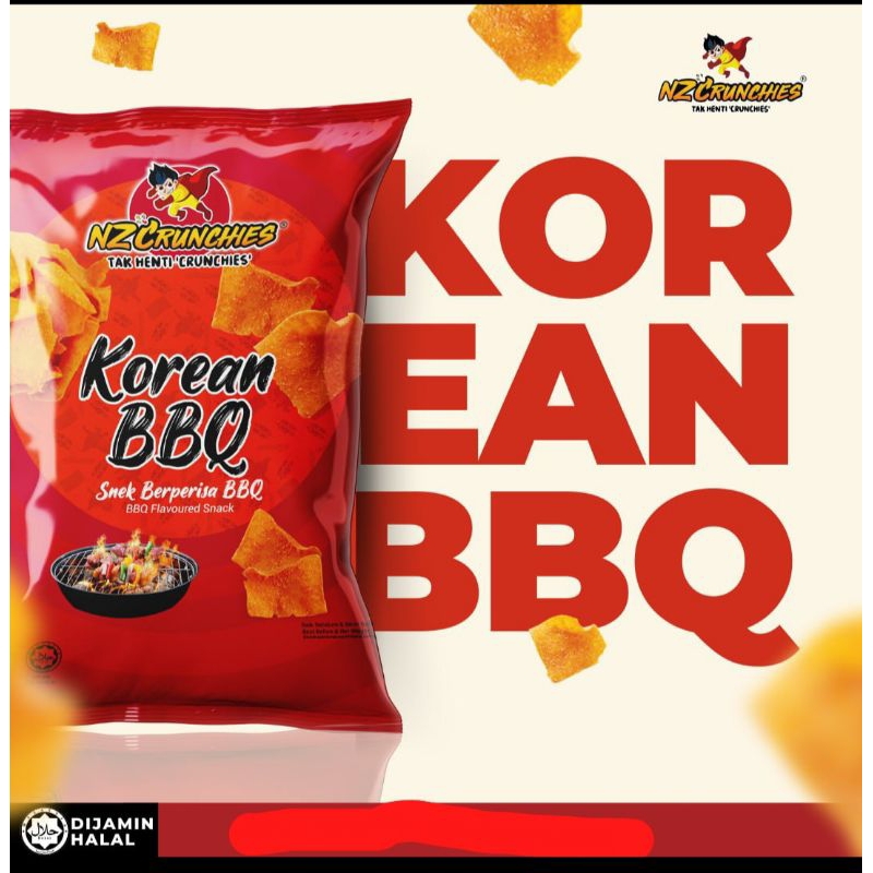 NZ Crunchies Mini Pek 45gm Plastik Popia Rangup Viral READY STOCK ...