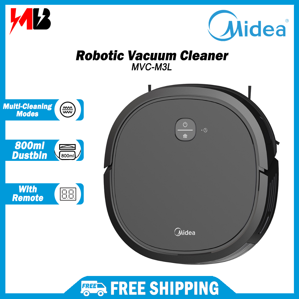 [ FREE SHIPPING ] Midea MVC-M3L Robot Vacuum Cleaner With Multiple ...