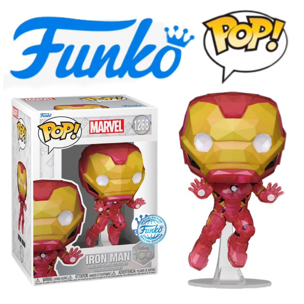 Original Funko Pop Vinyl Marvel 1268 Iron Man Special Edition ...