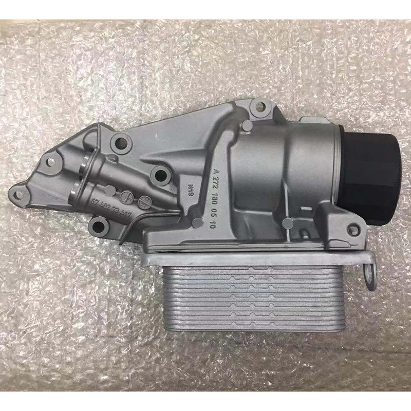 (MAHLE) Mercedes-Benz M272 V6 Engine Oil Cooler With Oil Filter Housing ...