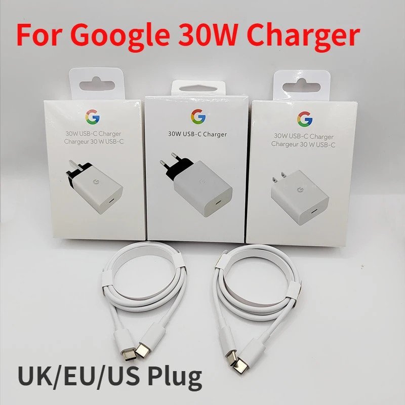 Original Google 30W USB-C Power Charger Adapter For Pixel 6 7 Pro Pixel ...