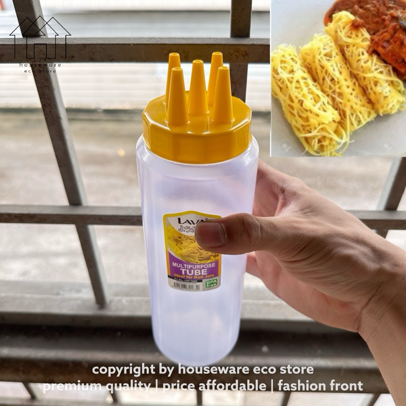 LAVA Roti Jala Bottle | 700ml Acuan Roti Jala ‘ould | Multipurpose ...