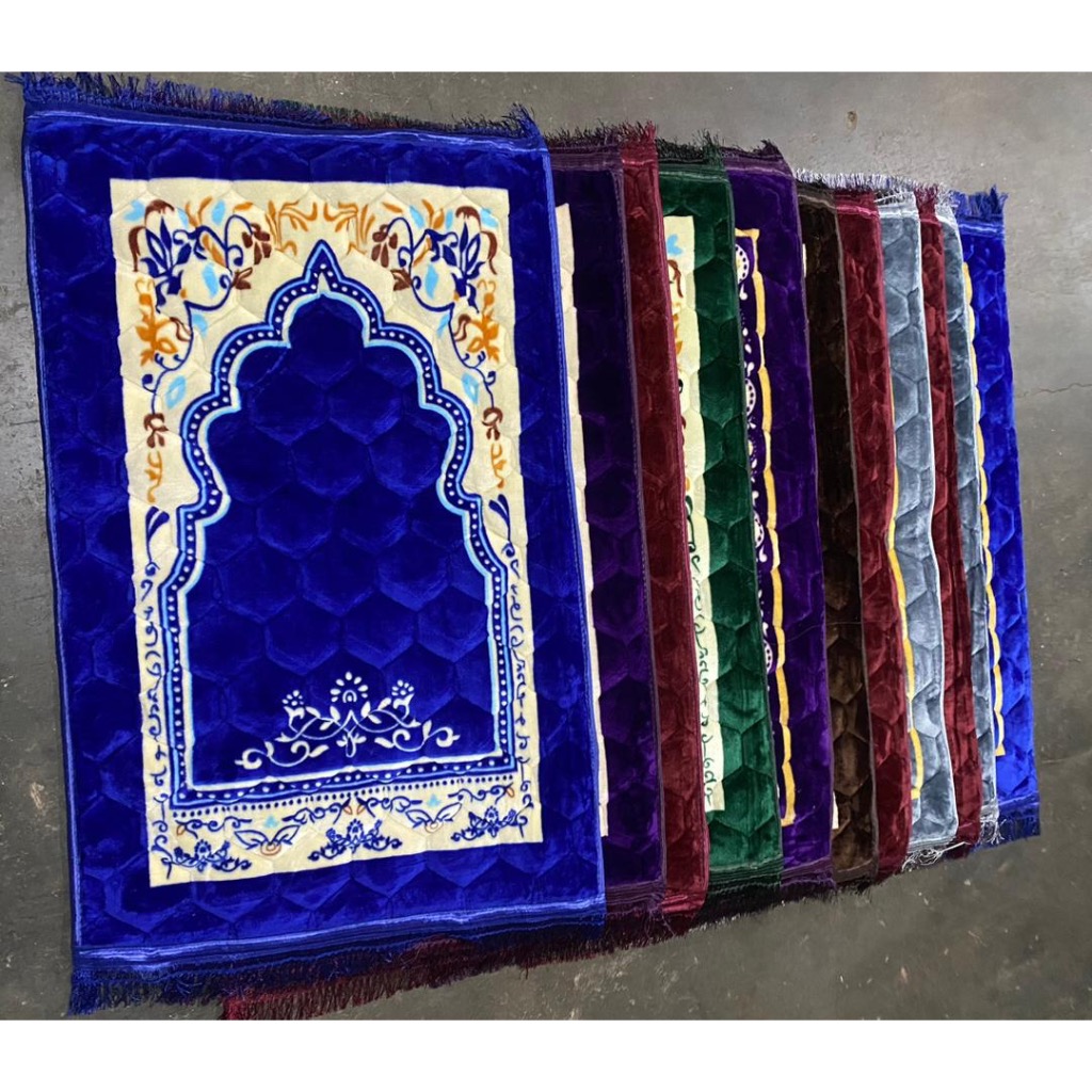 Sejadah baldu gebu / sejadah corak 🎆/ tebal harga borong | Shopee Malaysia